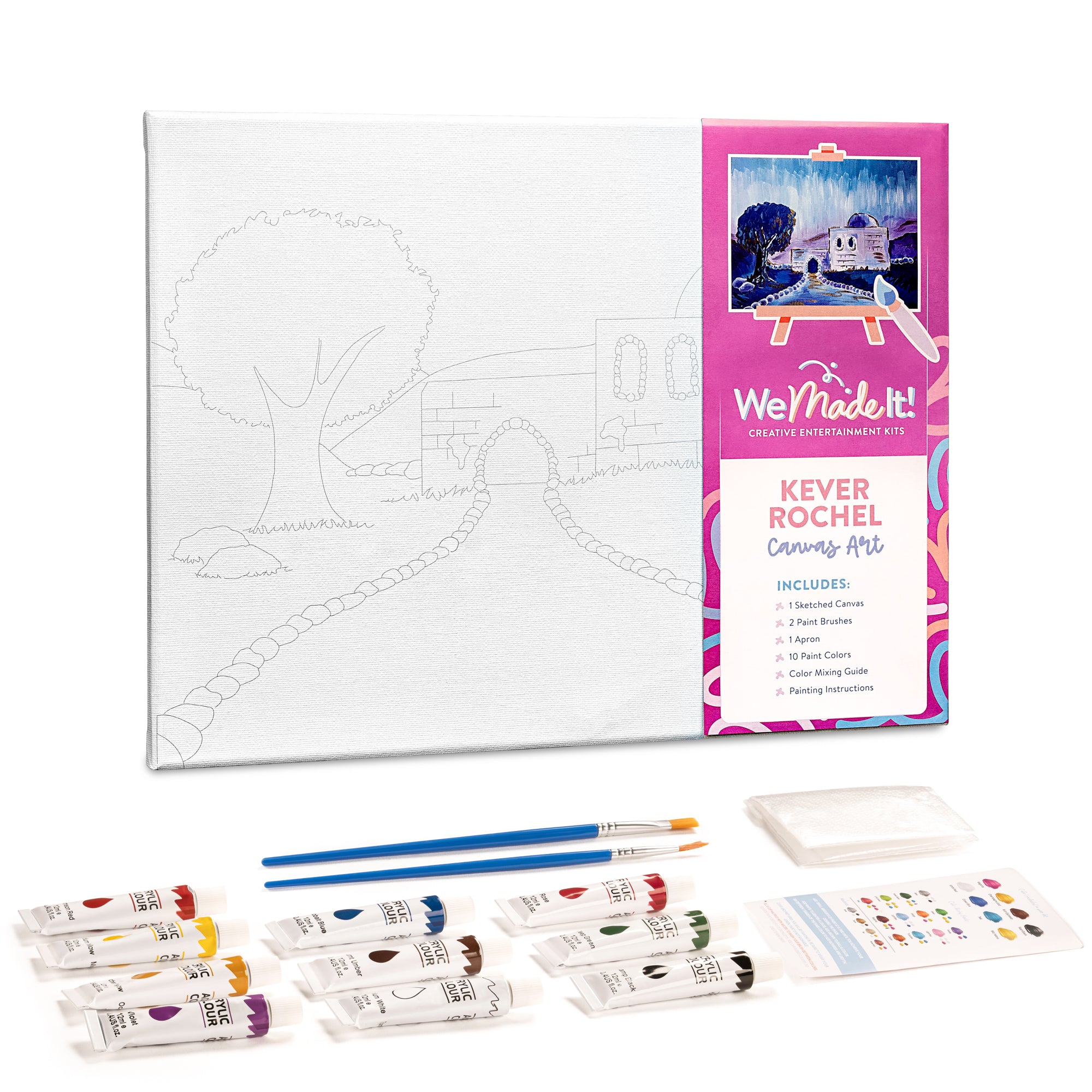 Kever Rochel Canvas 11x14 – We Made it!